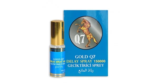 Turkattar Gold Q7 Jumbo Delay Spray For Men Penis Male Sex Aid